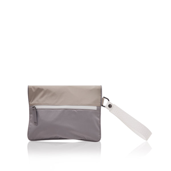 Wet Bag Small - Linen/Shadow| Waterproof Wet Bag | Spa Bag| Swim Pouch